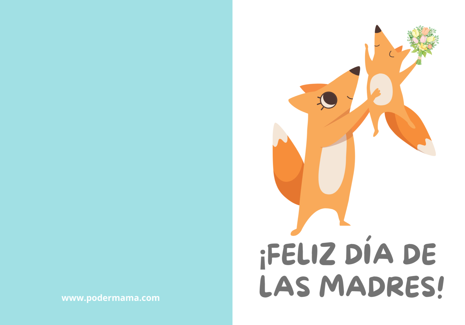 Tarjetas del Día de las Madres. Descarga gratis. - Poder Mamá