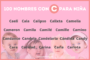 100 Nombres con C para niña, origen y significado. - Poder Mamá
