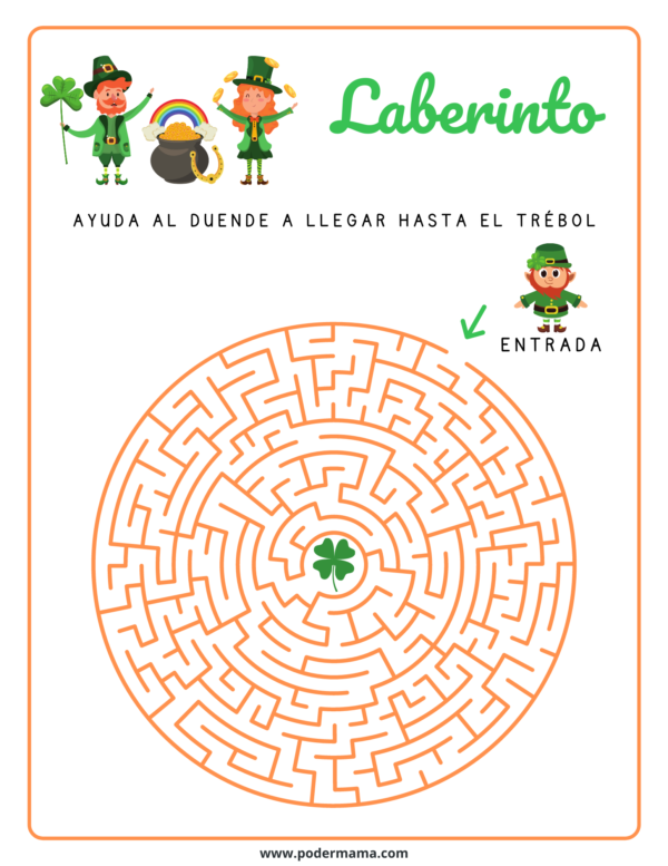 Actividades de San Patricio para niños. - Poder Mamá