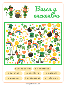 Actividades de San Patricio para niños. - Poder Mamá