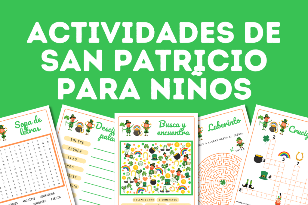 Actividades de San Patricio para niños Archivos - Poder Mamá