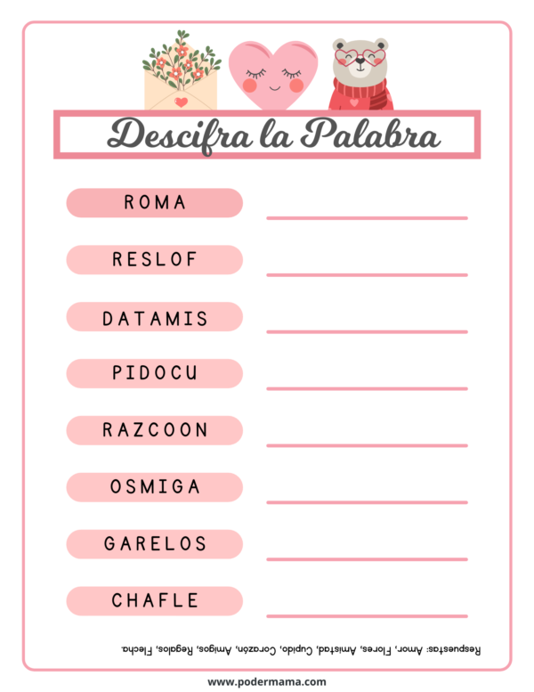 Actividades de San Valentín para niños. - Poder Mamá