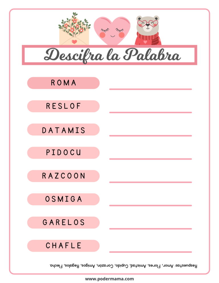 Actividades de San Valentín para niños. - Poder Mamá