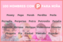 100 Nombres con P para niña, origen y significado. - Poder Mamá