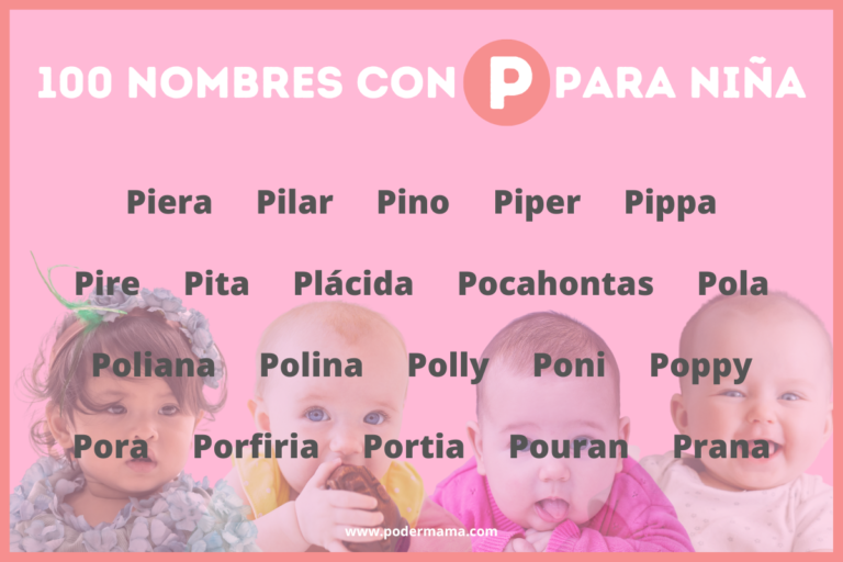 100 Nombres Con P Para Niña Origen Y Significado Poder Mamá