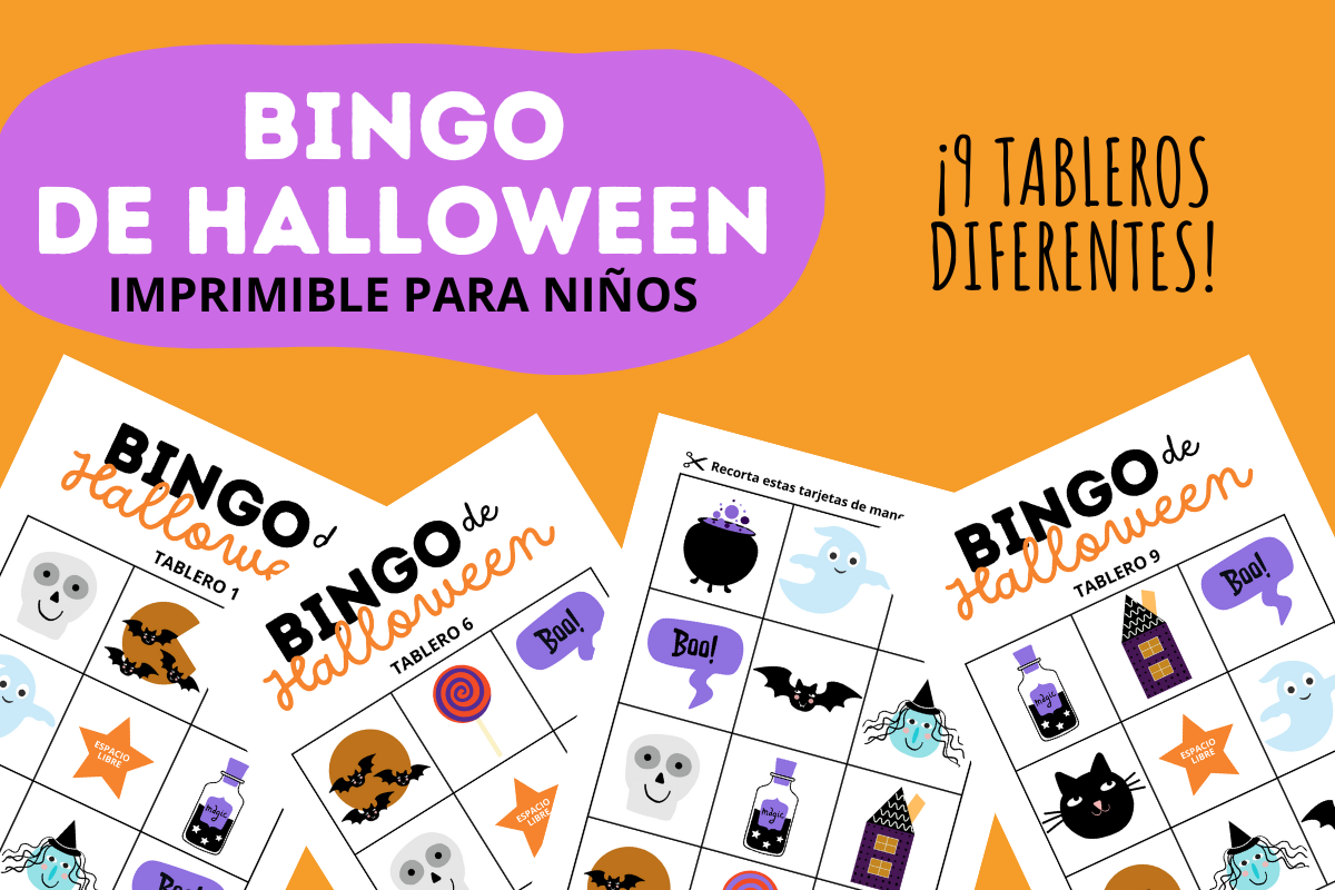 Los mejores juegos de Halloween para niños. - Poder Mamá