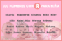 100 Nombres con R para niña, origen y significado. - Poder Mamá