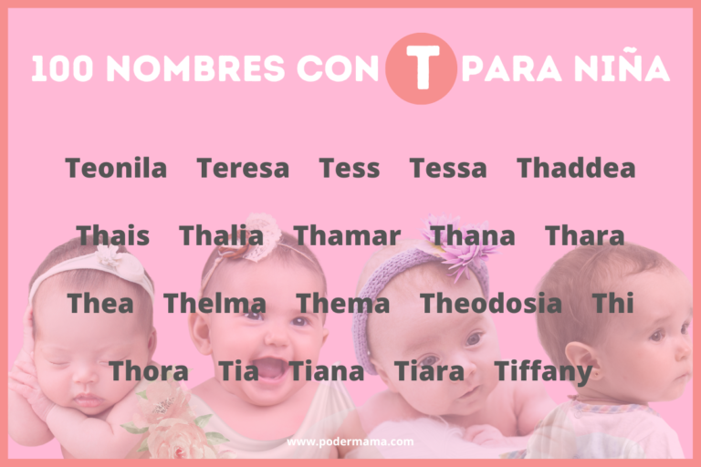 100 Nombres con T para niña, origen y significado. - Poder Mamá