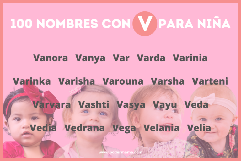100 Nombres con V para niña, origen y significado. - Poder Mamá