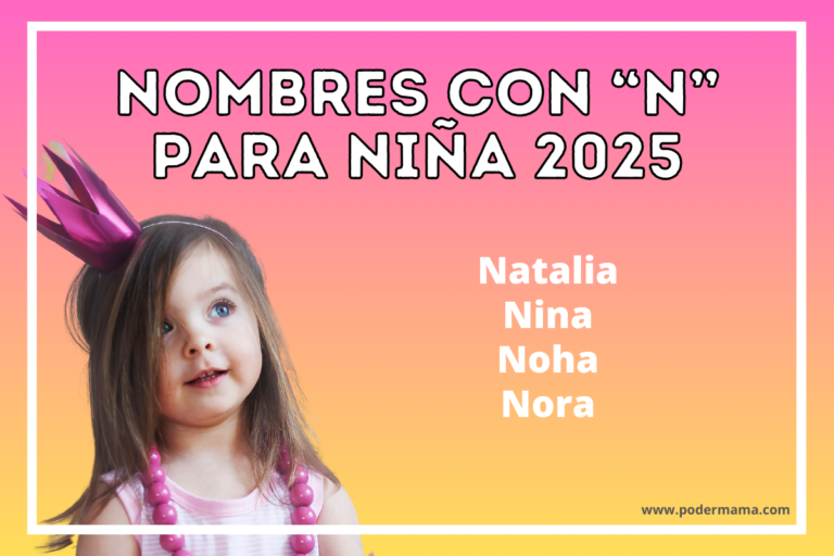 100 Nombres para niña en 2025, bonitos y en tendencia. - Poder Mamá