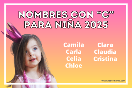 100 Nombres para niña en 2025, bonitos y en tendencia. - Poder Mamá